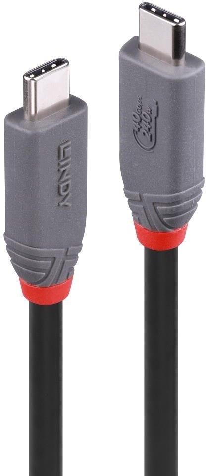 Lindy Kabel Usb Cable Usb4 240W Type C 2M 40Gbps Anthra Line 36958 - Opinie i ceny na Ceneo.pl