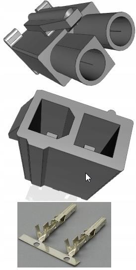Se Molex 4.2 2pin mini-fit Jr wtyk gniazdo terminale - Opinie i ceny na ...