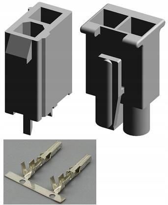 Se Molex 4.2 2pin mini-fit Jr wtyk gniazdo terminale - Opinie i ceny na ...