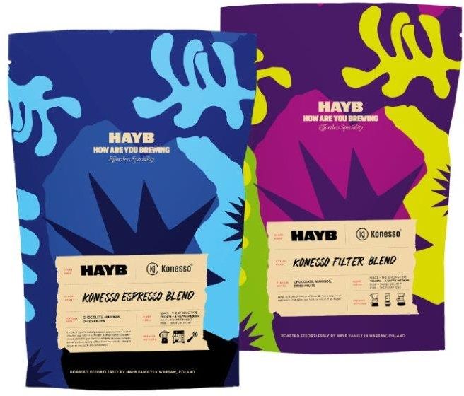Kawa Hayb Speciality Coffee Zestaw Ziarnista Konesso Filter Blend 250g ...