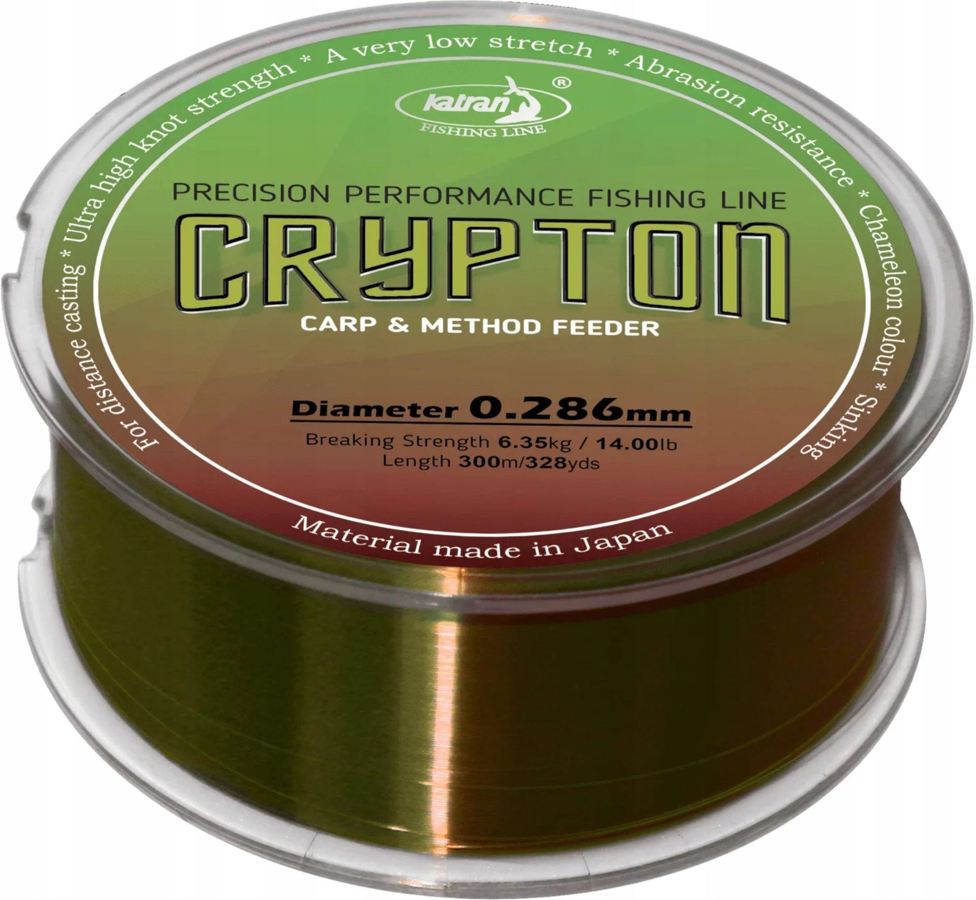 Katran Żyłka Method Feeder Karpiowa Crypton Zmieniająca Kolor 0,20Mm 300M - Ceny i opinie - Ceneo.pl