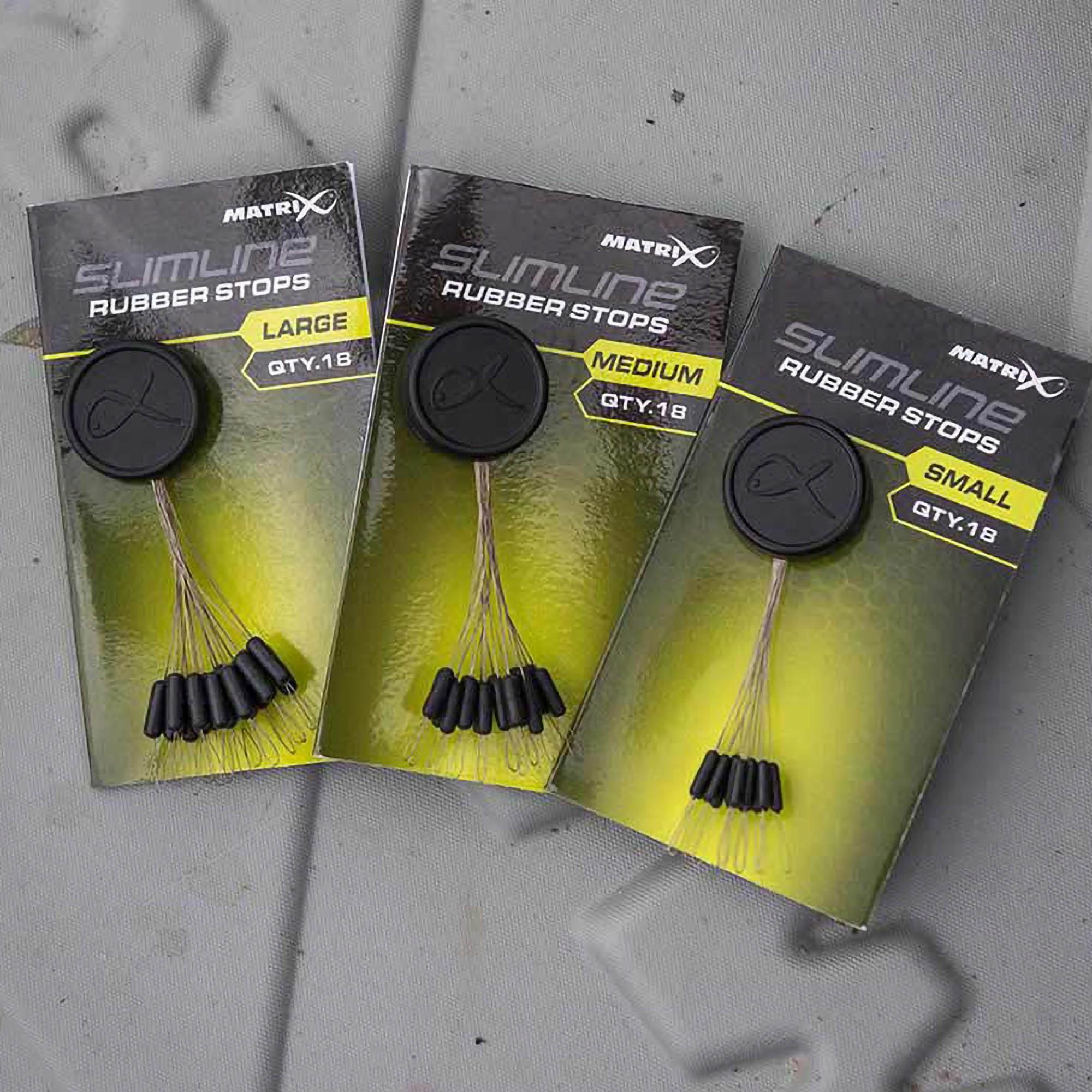 Matrix Stopery Method Feeder Slim Line Rubber Stops S 18szt. GAC460 ...