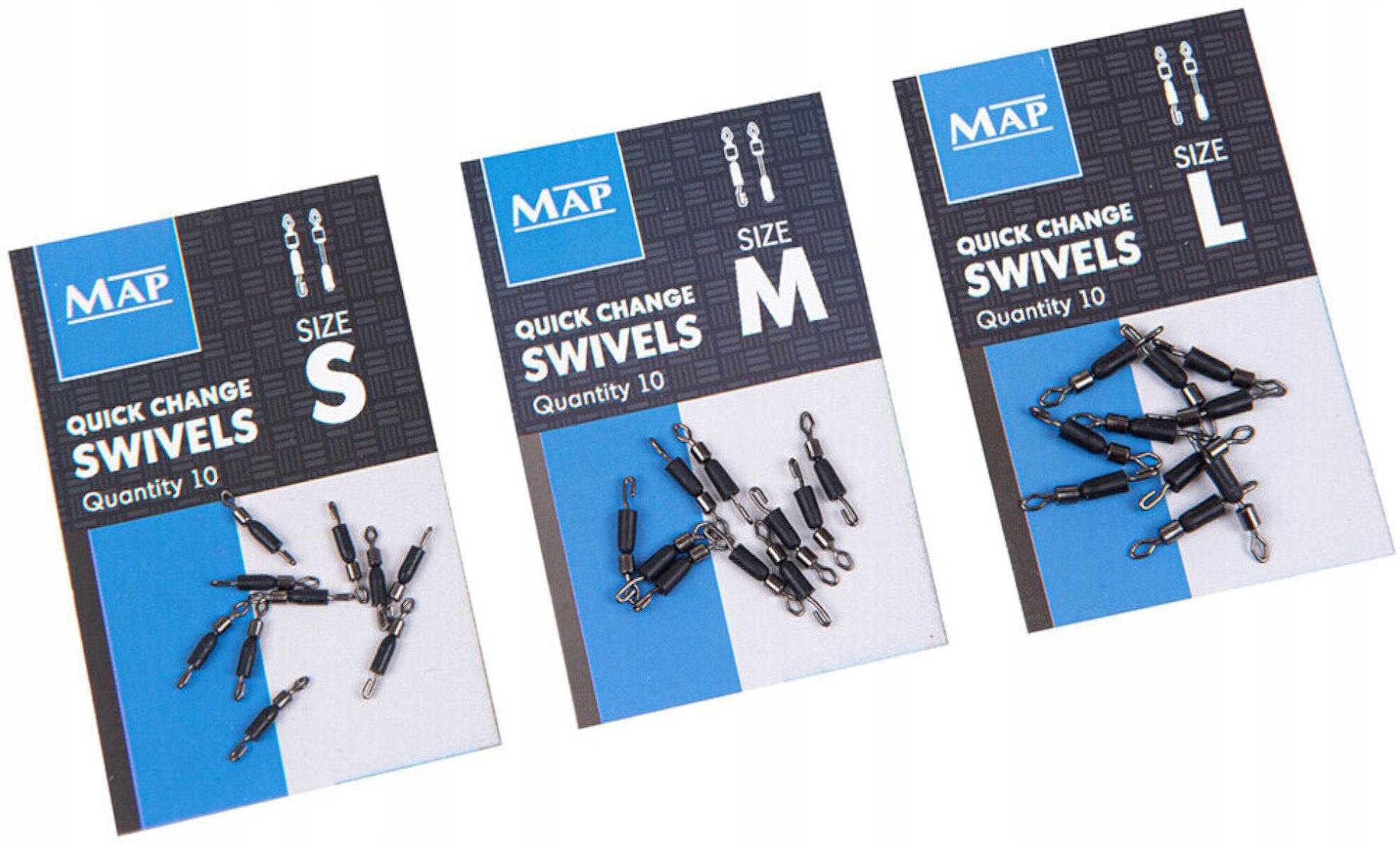Map Łączniki Z Krętlikiem Quick Change Swivel Small R1039 - Ceny i ...