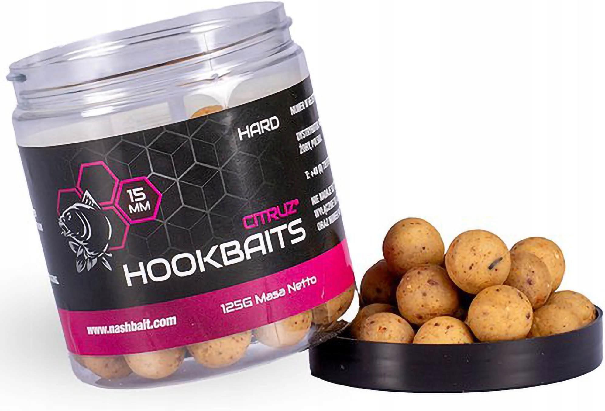 Nash Przynęta Kulki Haczykowe Citruz Hard Hookbaits 15Mm 125G - Ceny i opinie - Ceneo.pl