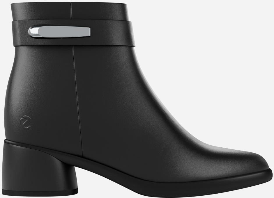 Botki damskie skórzane ECCO Sculpted LX 22248301001 Czarne - Ceny i ...