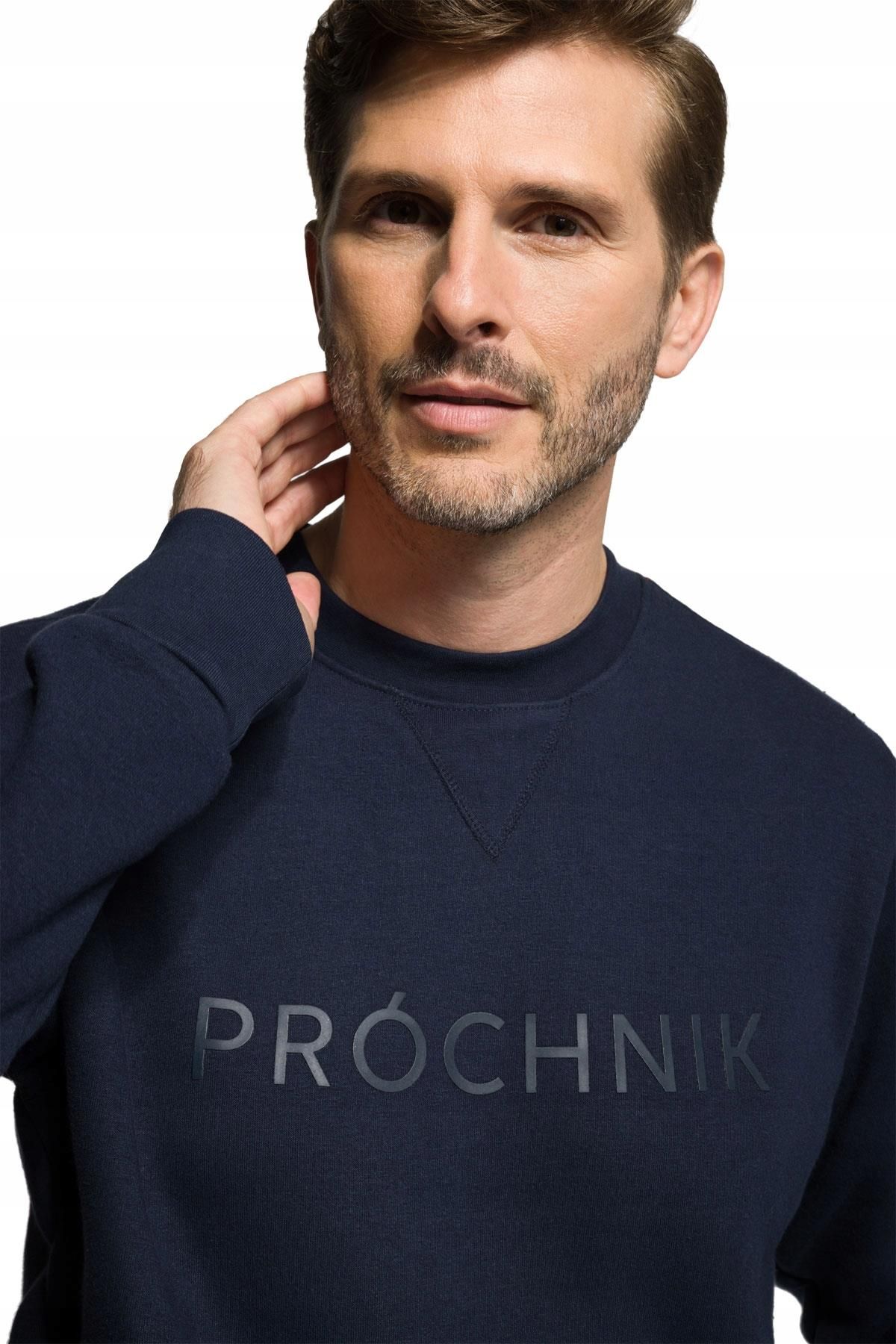 Bluza Męska Granatowa z Nadrukiem Próchnik PM6 2XL - Ceny i opinie ...