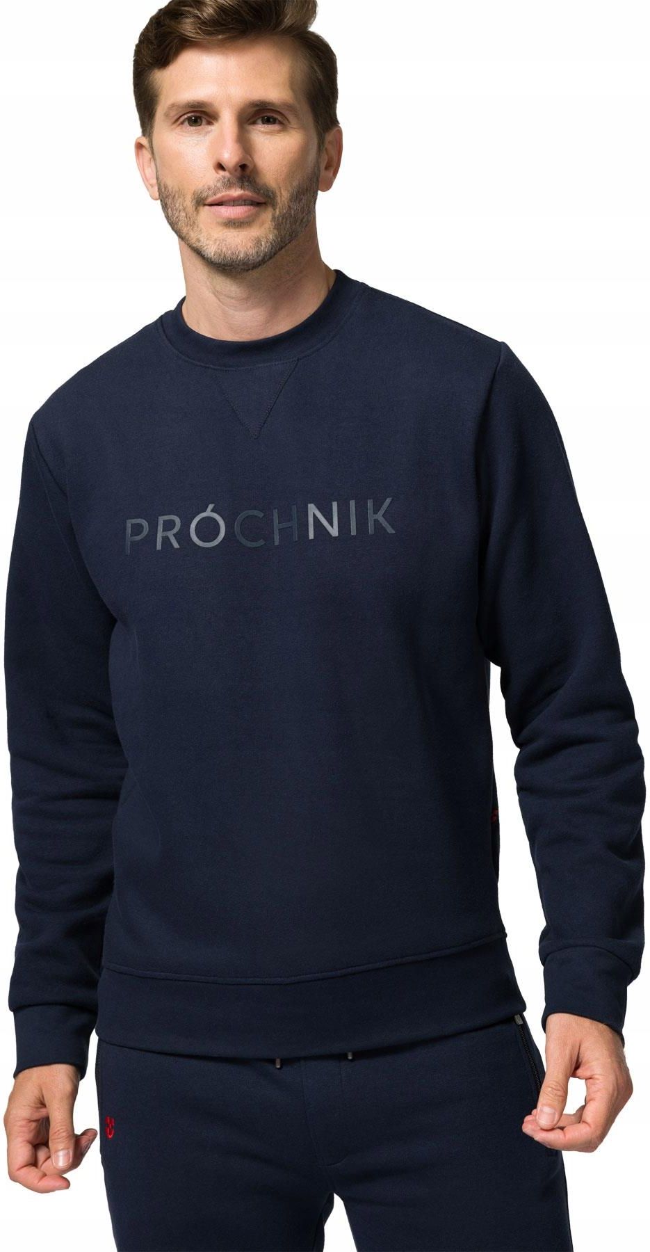 Bluza Męska Granatowa z Nadrukiem Próchnik PM6 2XL - Ceny i opinie ...