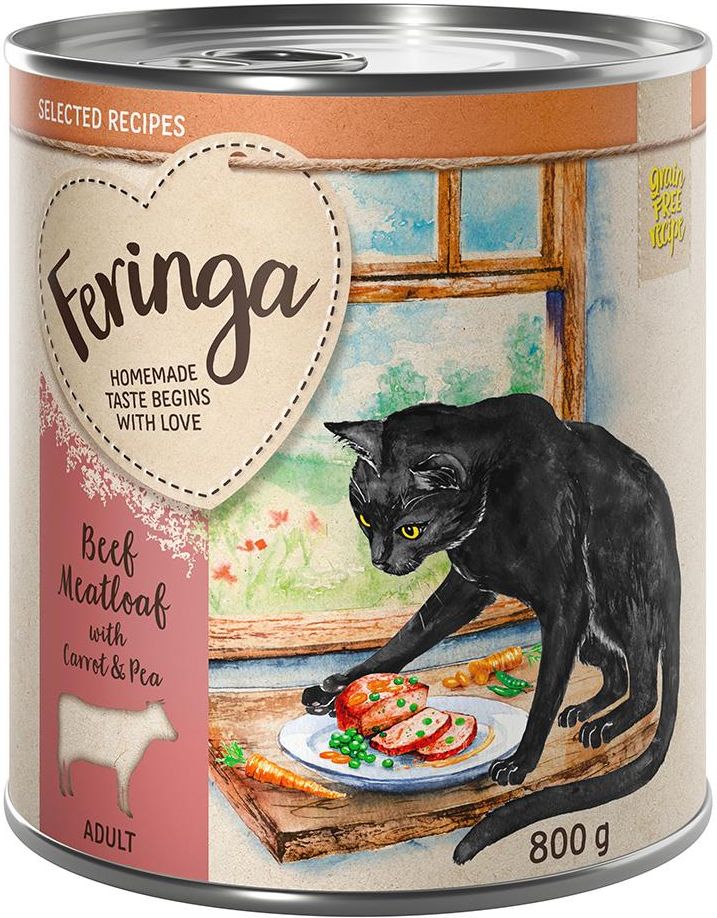 Karma Feringa Selected Recipes Pieczeń Rzymska Z Marchewką I Groszkiem ...