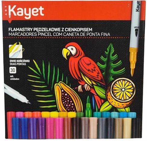 Kayet Flamastry 30Szt. - Ceny i opinie - Ceneo.pl