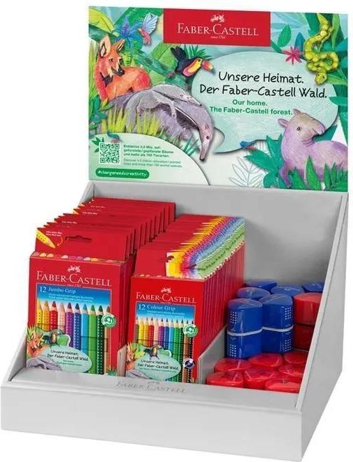 Faber-Castell Kredki Temperówki Display 52Szt. - Ceny i opinie - Ceneo.pl
