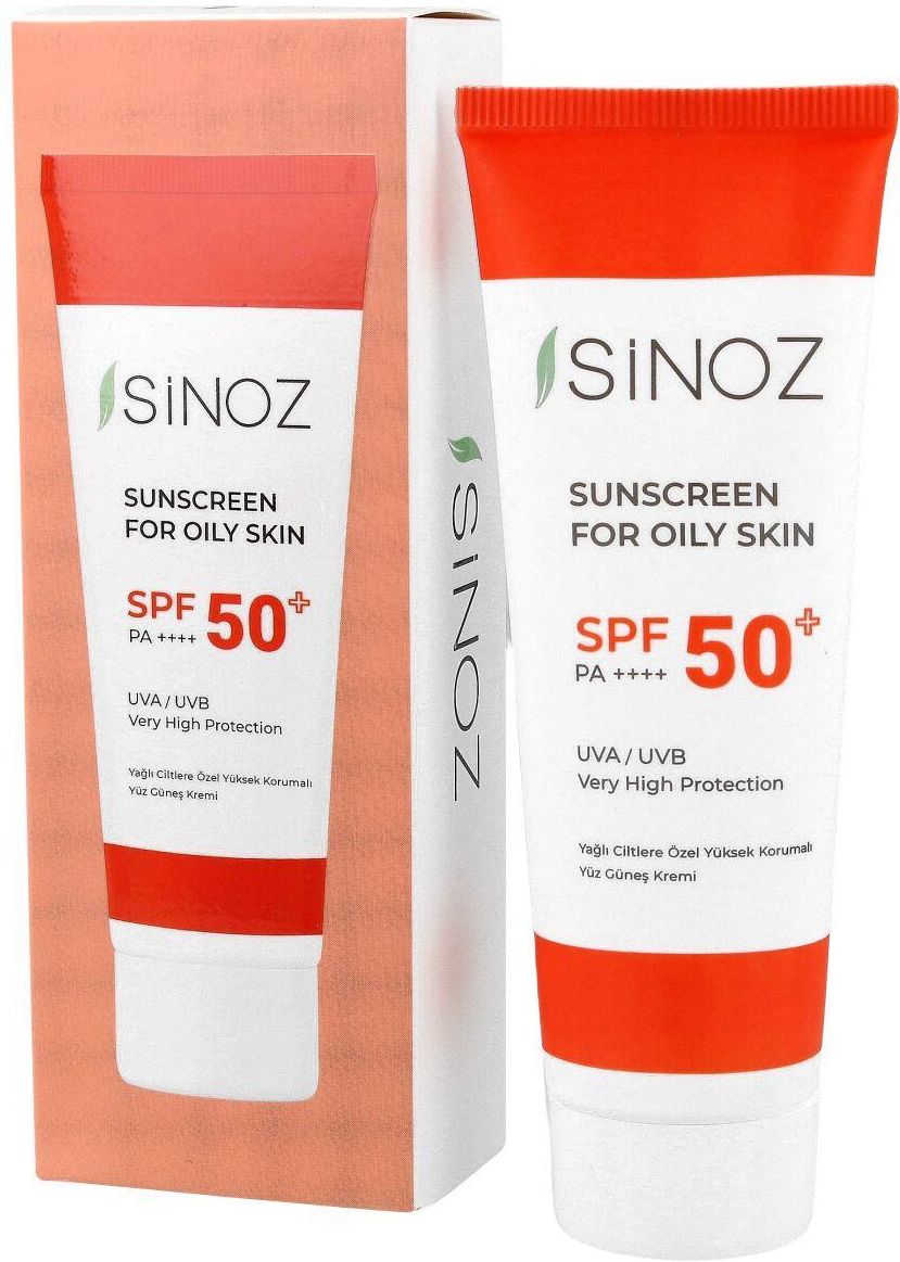 Sinoz -Sunscreen for Oily Skin SPF 50+ UVA/UVB PA++++, 50ml - Krem ...
