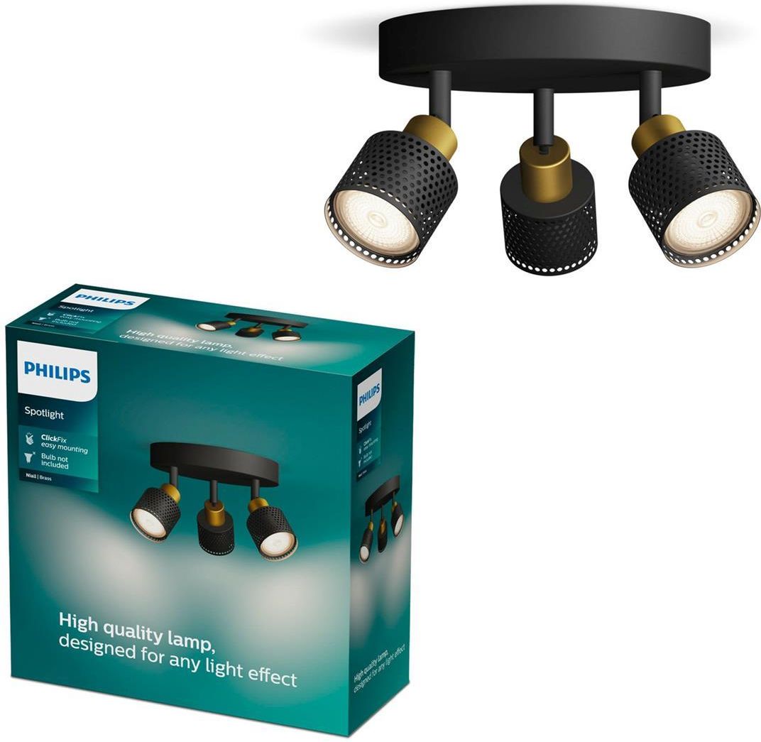 Lampa Philips Sufitowy/Ścienny Reflektor Punktowy Niall Lampa Plafon ...