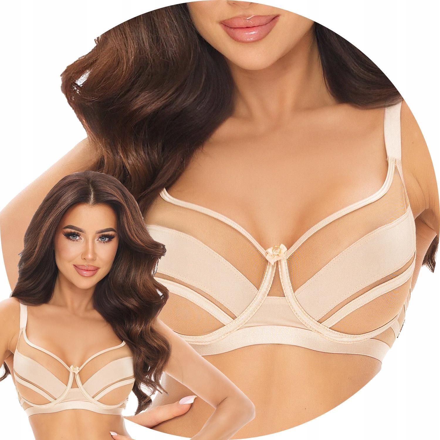 Axami V-11081 Biustonosz miękki beżowy 75D - Ceny i opinie - Ceneo.pl