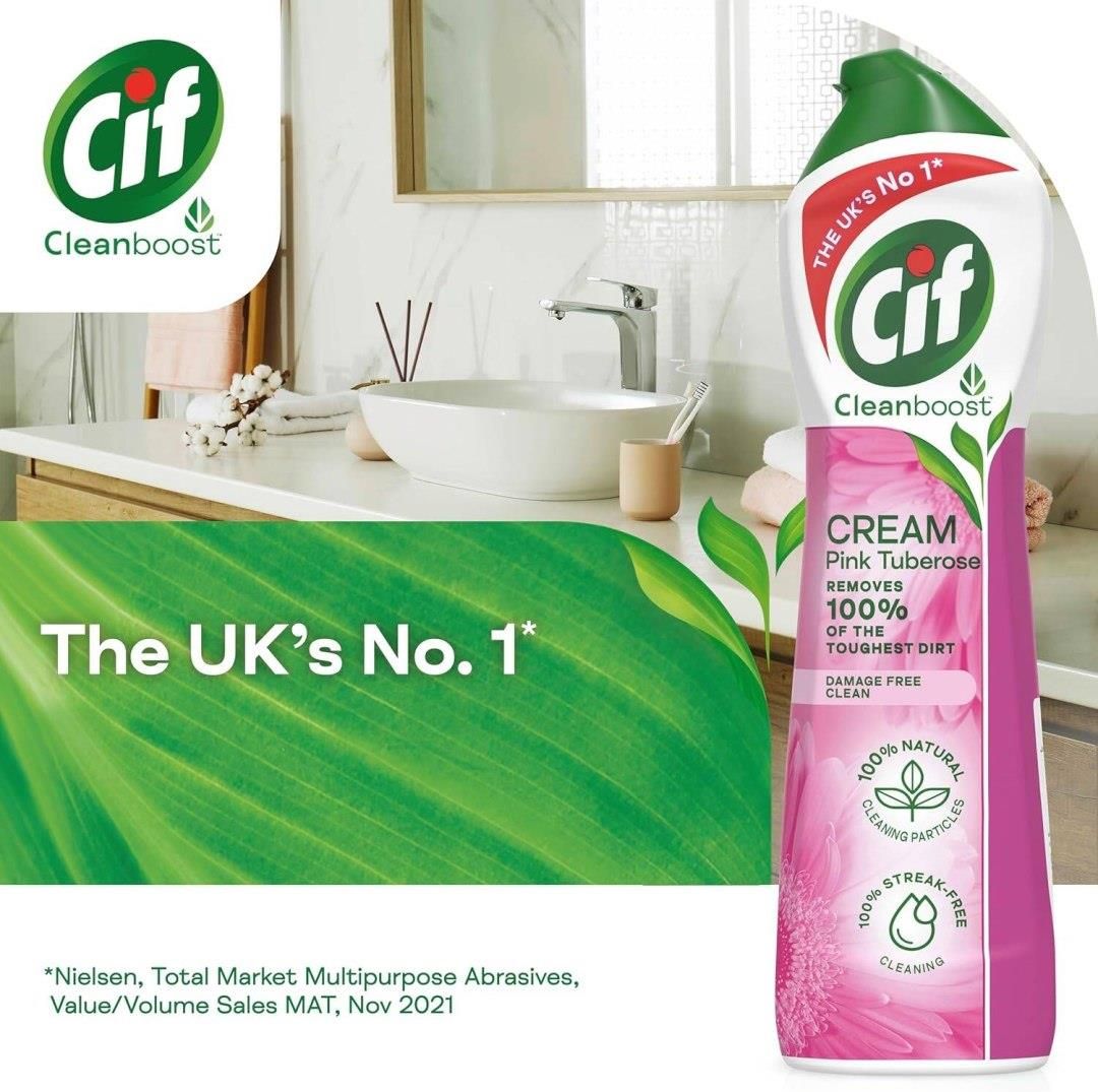 Cif Cream Pink Płyn Czyszczący Piasek 500Ml - Opinie i atrakcyjne ceny ...