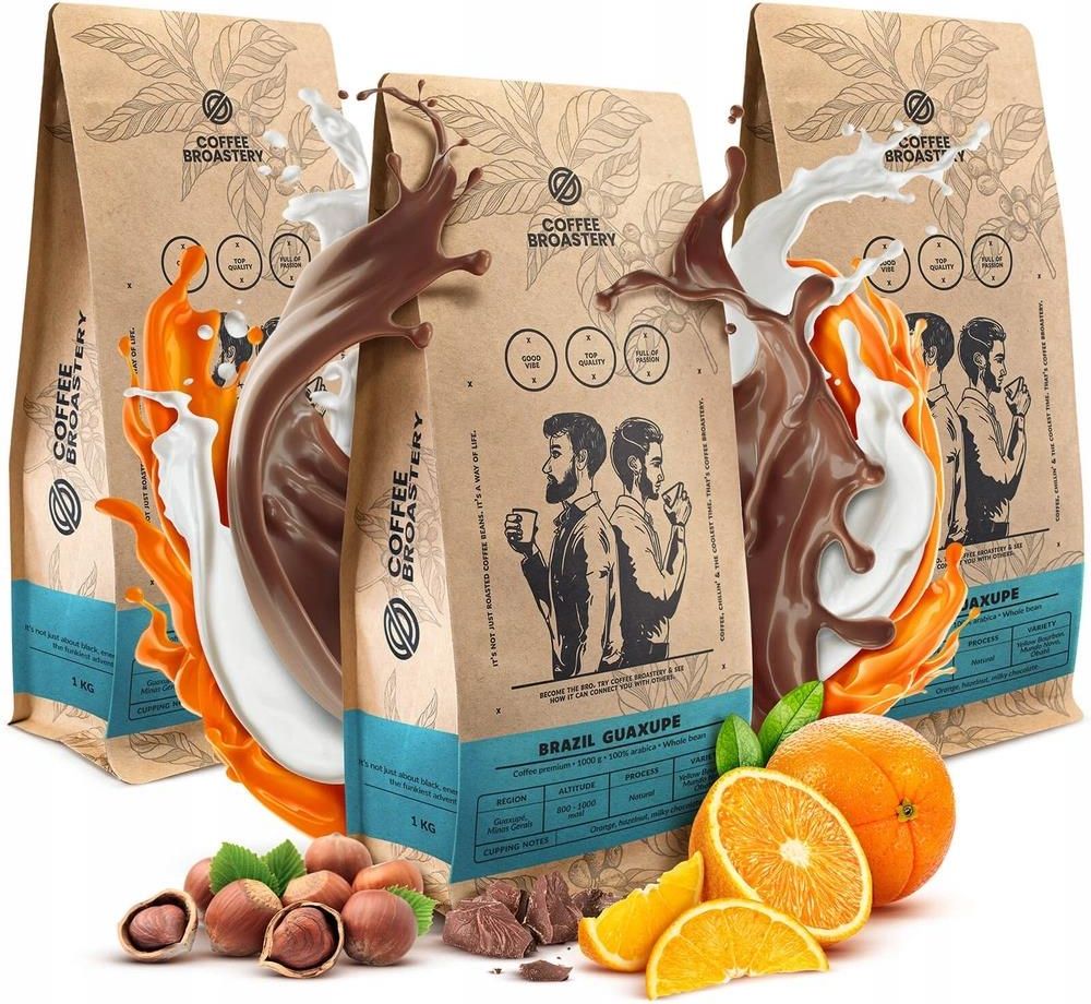 Kawa Coffee Broastery Ziarnista Brazylia Guaxupe 3kg 100% Arabica ...
