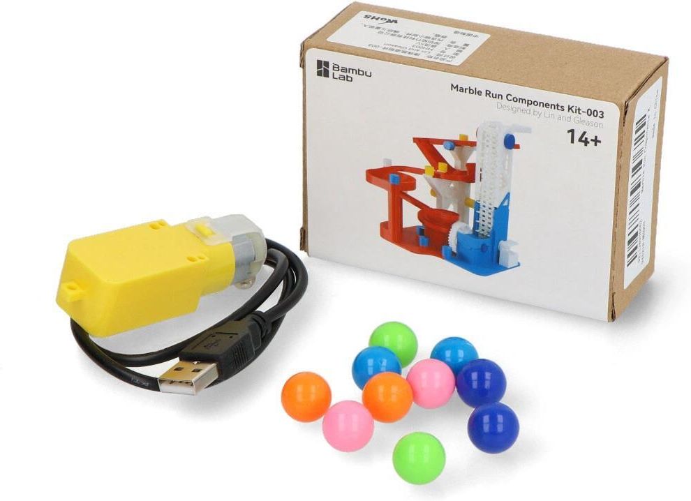 Bambu Lab Marble Run Components Kit-003 Zestaw Elementów Do Budowy Toru ...