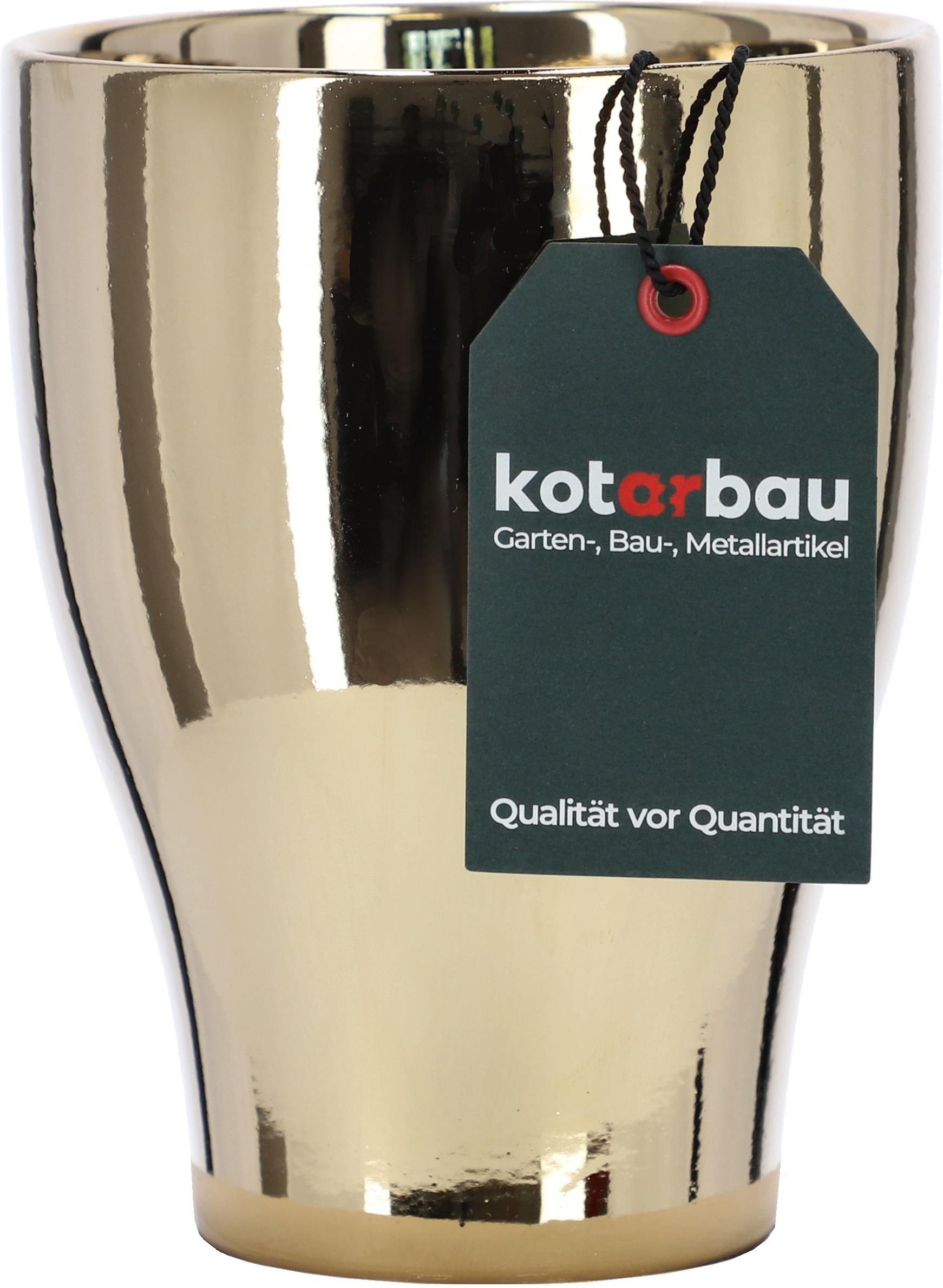 Kotarbau Ceramiczna Donica Do Storczyków Złote Lustro 13cm Roślin Gold ...