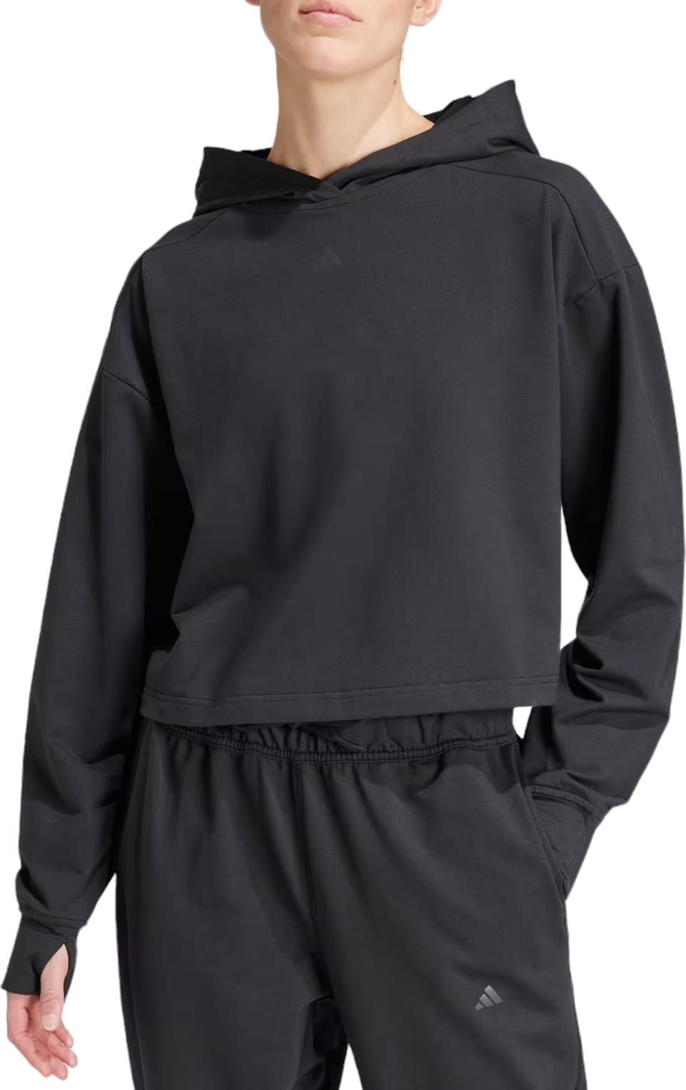 Bluza z kapturem adidas Power Loose Fit Back-Ventilation Hoodie iv9219 ...