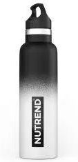 Butelka Nutrend Ze Stali Nierdzewnej 750ml Biało-Czarna - Ceny i opinie - Ceneo.pl