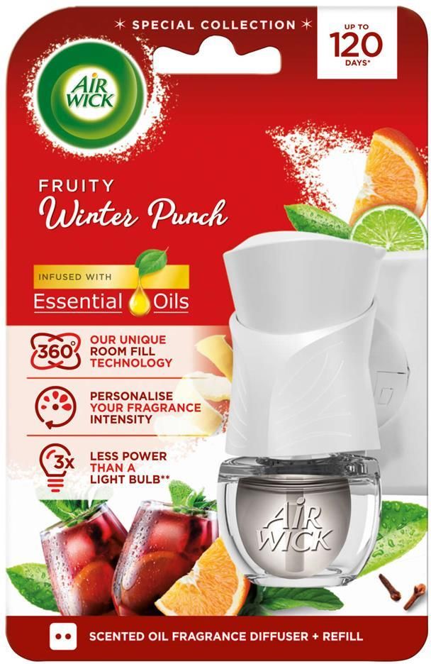 Air Wick Electric Winter Punch Elektryczny Odświeżacz Powietrza Z Napełnieniem 19Ml - Opinie i ...