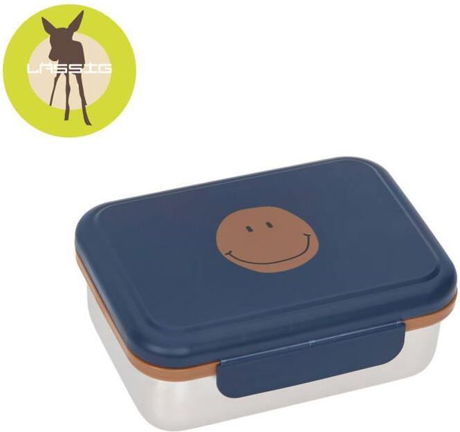 Lassig Lunchbox Ze Stali Nierdzewnej Little Gang Smile Navy - Ceny i ...