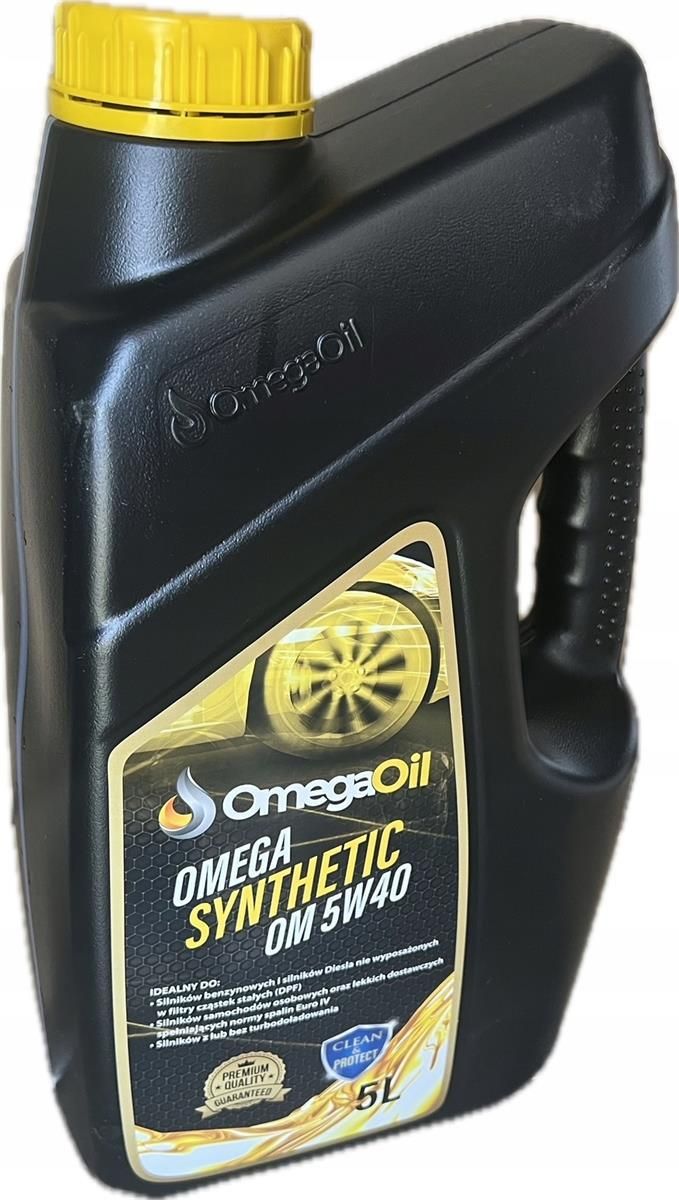 Omega Oil Synthetic Om 5W40 5l - opinie i ceny na Ceneo.pl