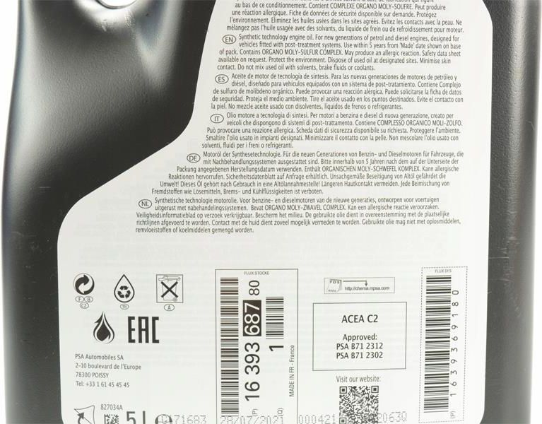 Eurorepar Protect C2 Blue Hdi 0W30 5l - opinie i ceny na Ceneo.pl