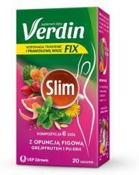Usp Zdrowie Verdin Fix Slim 20Sasz - Opinie i ceny na Ceneo.pl