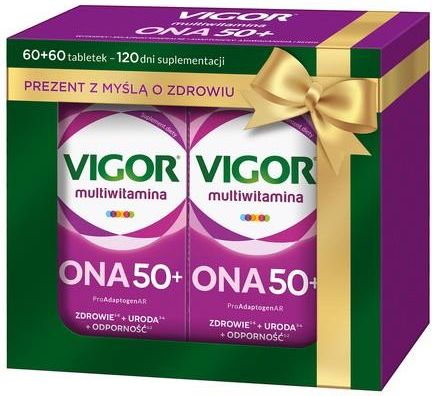 Usp Zdrowie Vigor Multiwitamina Ona 50+ 2x60Tabl - Opinie i ceny na ...