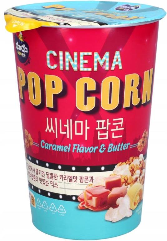 Darda Popcorn Karmelowy Masło Pop Corn Cinema 43g - Ceny i opinie ...