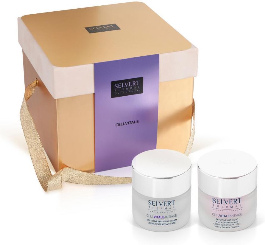 Selvert Thermal Cell Vitale Antiage Coffret Zestaw Krem Odwracający ...
