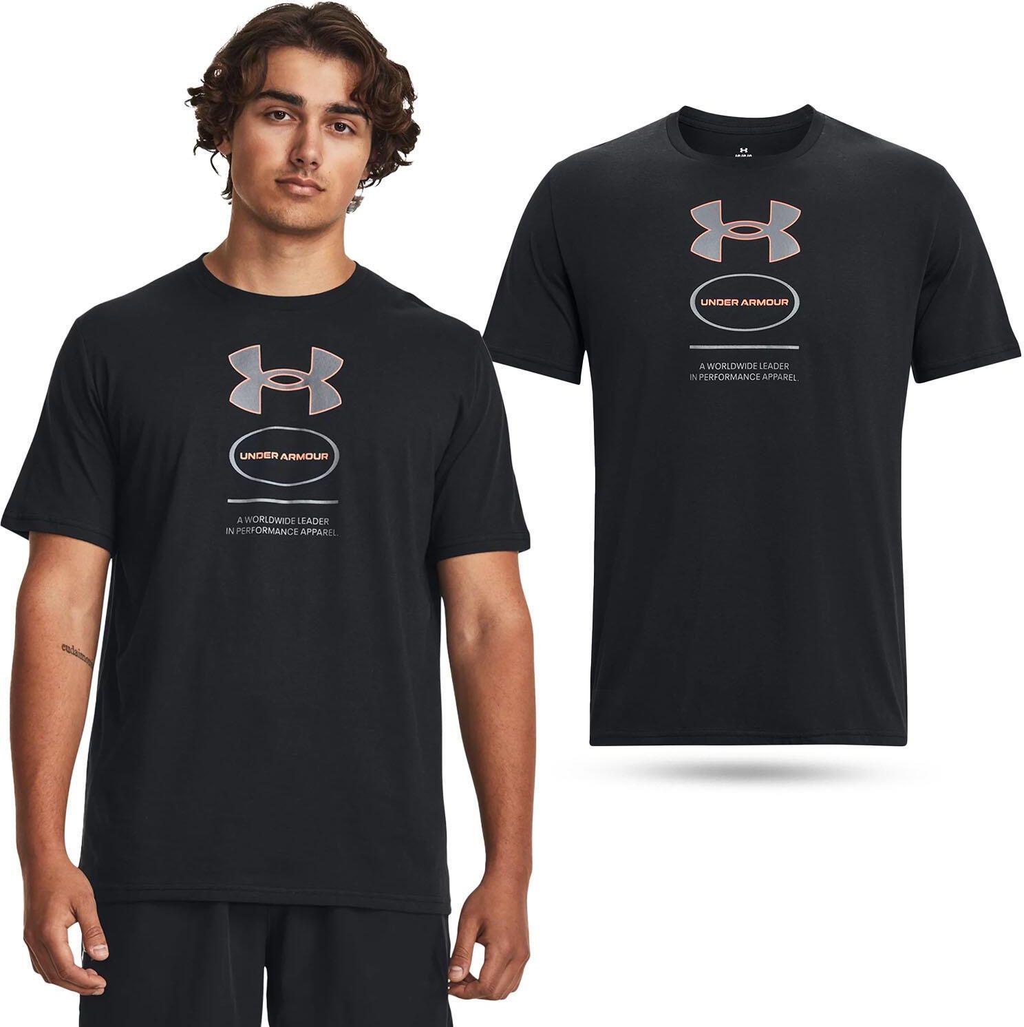 Under Armour Koszulka Fitness Męska Ua Branded Gel Stack Czarne - Ceny ...