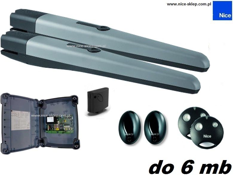Napęd do bramy Nice Toona Smilo Zestaw Automatyki 6M - Opinie i ceny na Ceneo.pl