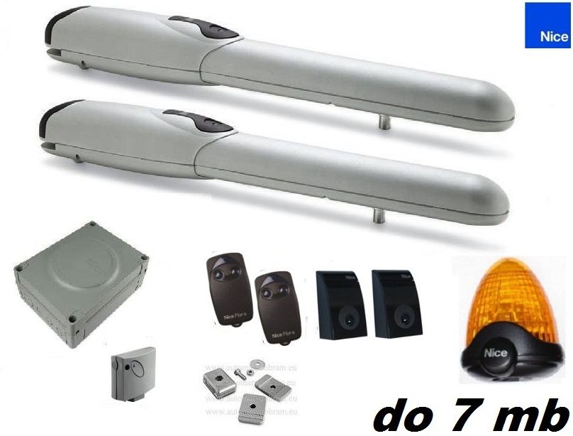 Napęd do bramy Nice Wingo 3524 Flor Premium Zestaw Automatyki 7M ...
