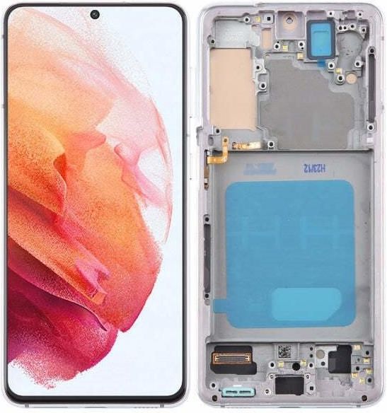 WYŚWIETLACZ DOTYK EKRAN DO SAMSUNG GALAXY S21 5G G991 OLED RAMKA GRAY ...