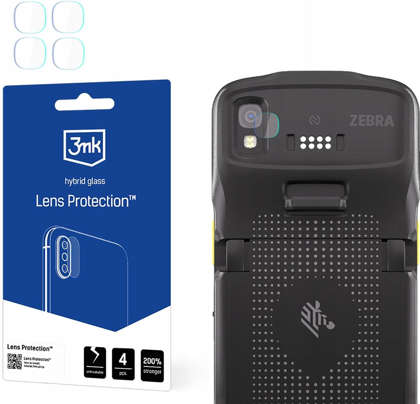 Szkło Na Obiektyw Aparatu Do Zebra Tc22/Tc27 3Mk Lens Protection ...