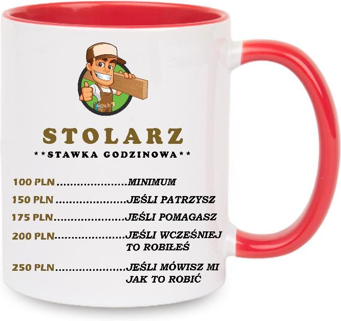 D-G Kubek Z Nadrukiem Stolarz Śmieszne Zabawny Tekst Bccz-Sto-002 - Opinie i atrakcyjne ceny na ...