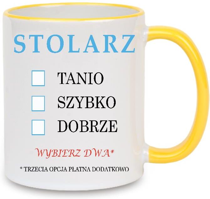 D-G Kubek Z Nadrukiem Stolarz Śmieszne Zabawny Tekst Buż-Sto-017 - Opinie i atrakcyjne ceny na ...