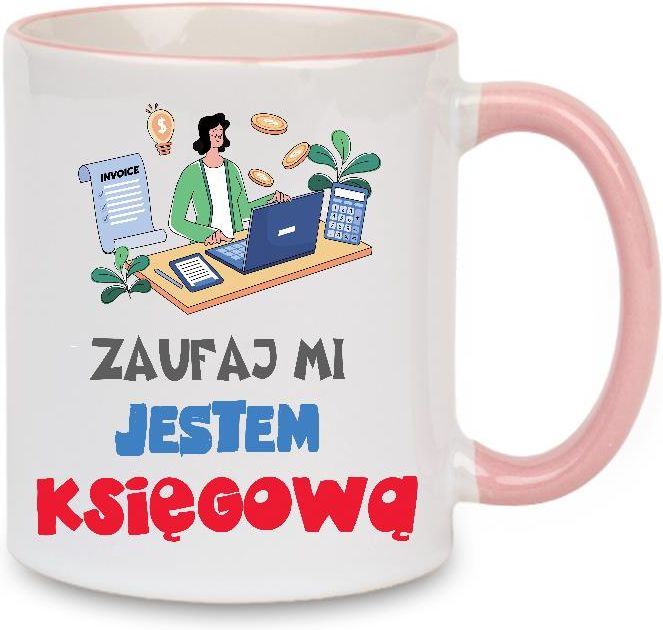 D-G Kubek Z Nadrukiem Księgowa Księgowy Zabawny Tekst Bur-Ksi-005 - Opinie i atrakcyjne ceny na ...