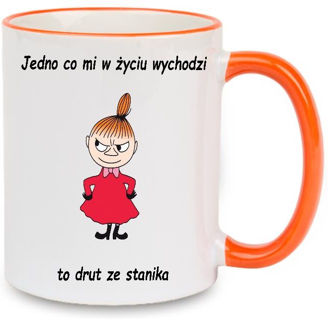 D-G Kubek Z Nadrukiem Mała Mi Muminki Śmieszne Zabawny Tekst Bup-Mi-044 - Opinie i atrakcyjne ...