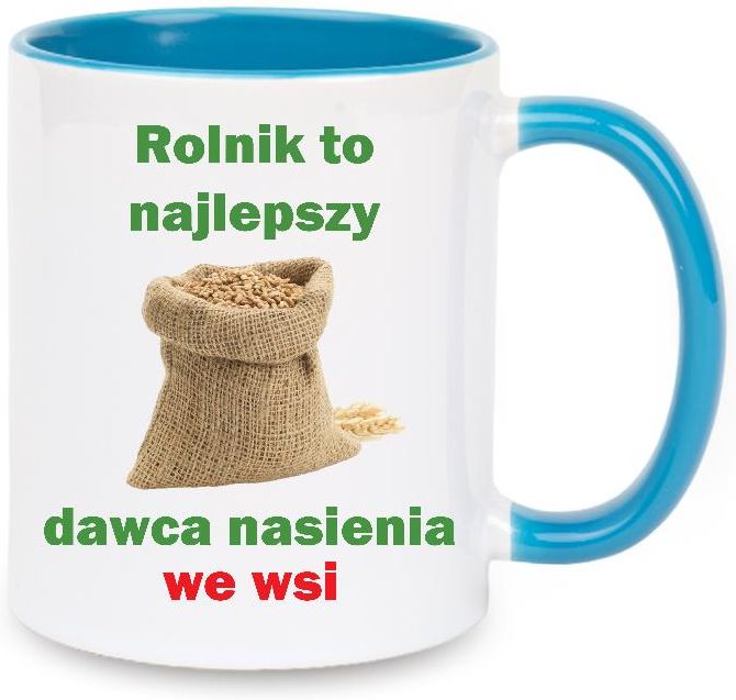 D-G Kubek Z Nadrukiem Rolnik Śmieszne Zabawny Tekst Bcjn-Rol-007 - Opinie i atrakcyjne ceny na ...
