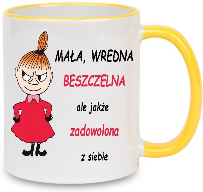D-G Kubek Z Nadrukiem Mała Mi Muminki Śmieszne Zabawny Tekst Buż-Mi-047 - Opinie i atrakcyjne ...