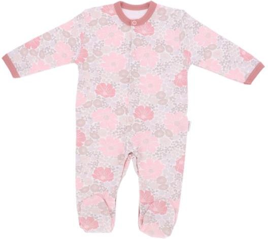 Mamatti Pajac niemowlęcy bawełniany kwiaty różowe , TANIEJ Z KODEM ...
