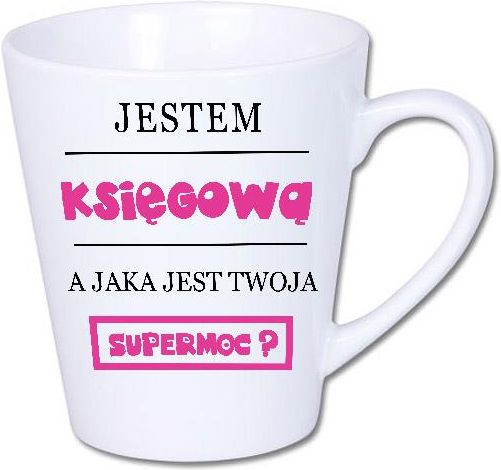 D-G Kubek Z Nadrukiem Księgowa Księgowy BI-LATTE1-KSI-006 - Opinie i atrakcyjne ceny na Ceneo.pl