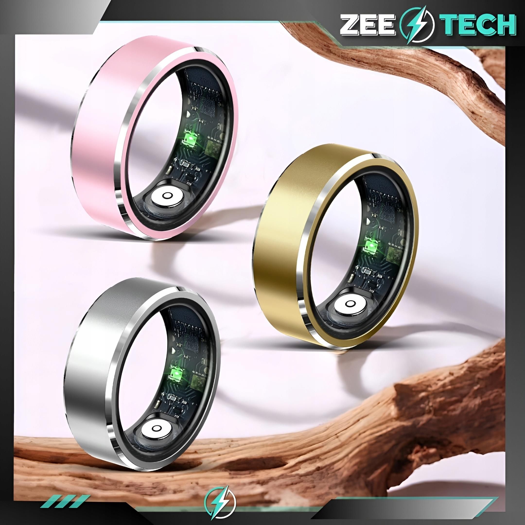 Smart Ring Inteligentny Pierścionek Tętno Ciśnienie Sen Sport Smartring - Opinie i ceny na Ceneo.pl