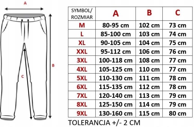 Ocieplany Męski Komplet Dresowy Szary Granat W Komplecie Rozmiar XXL ...
