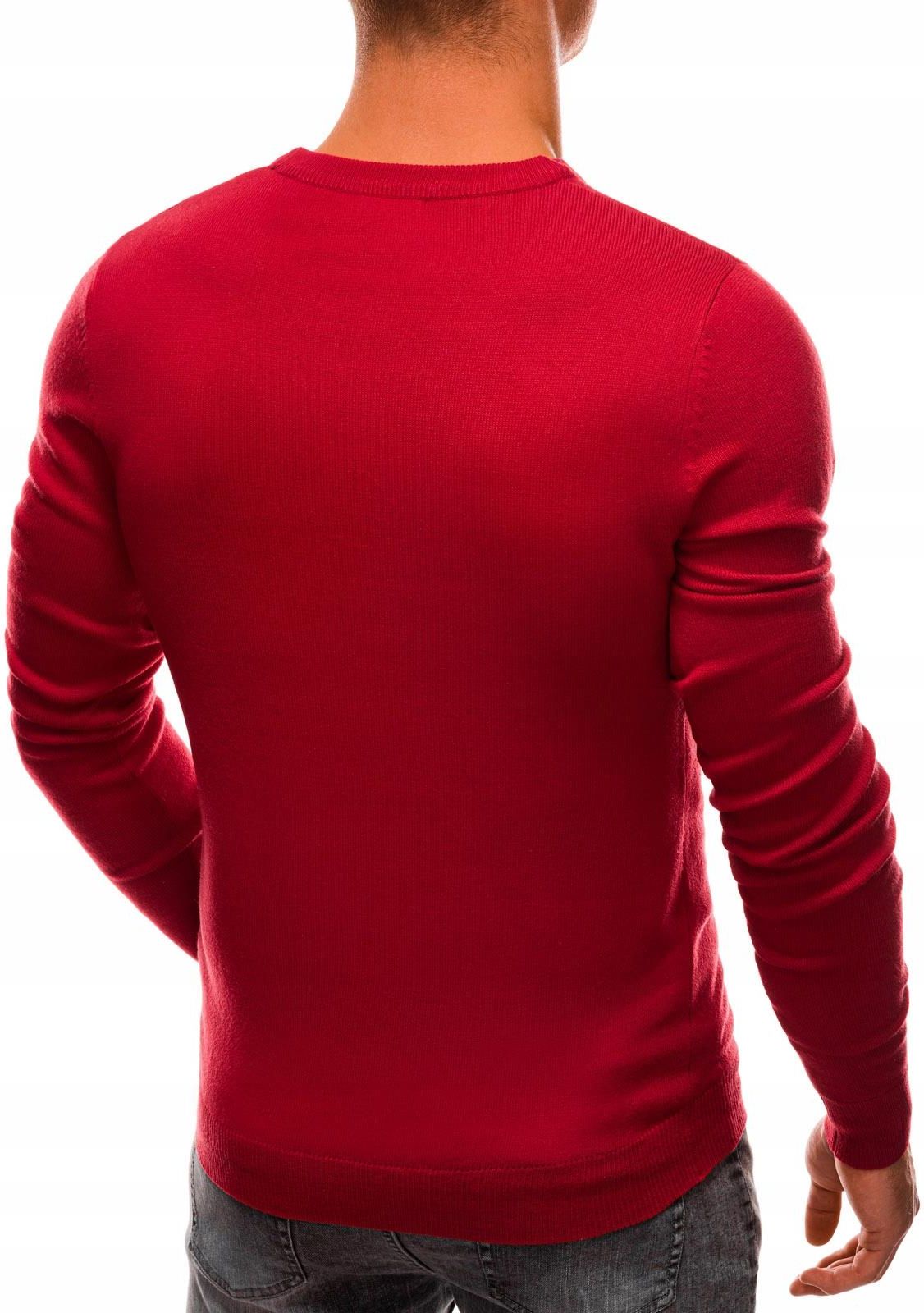 Sweter męski czerwony V1 EM-SWBS-0100 L - Ceny i opinie - Ceneo.pl