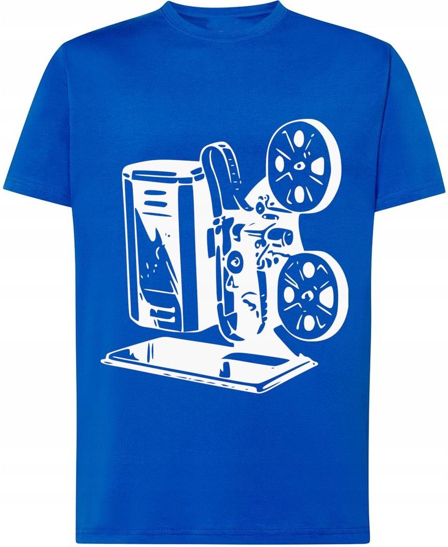 T-Shirt męski nadruk projektor vintage Rozm.XXL - Ceny i opinie - Ceneo.pl
