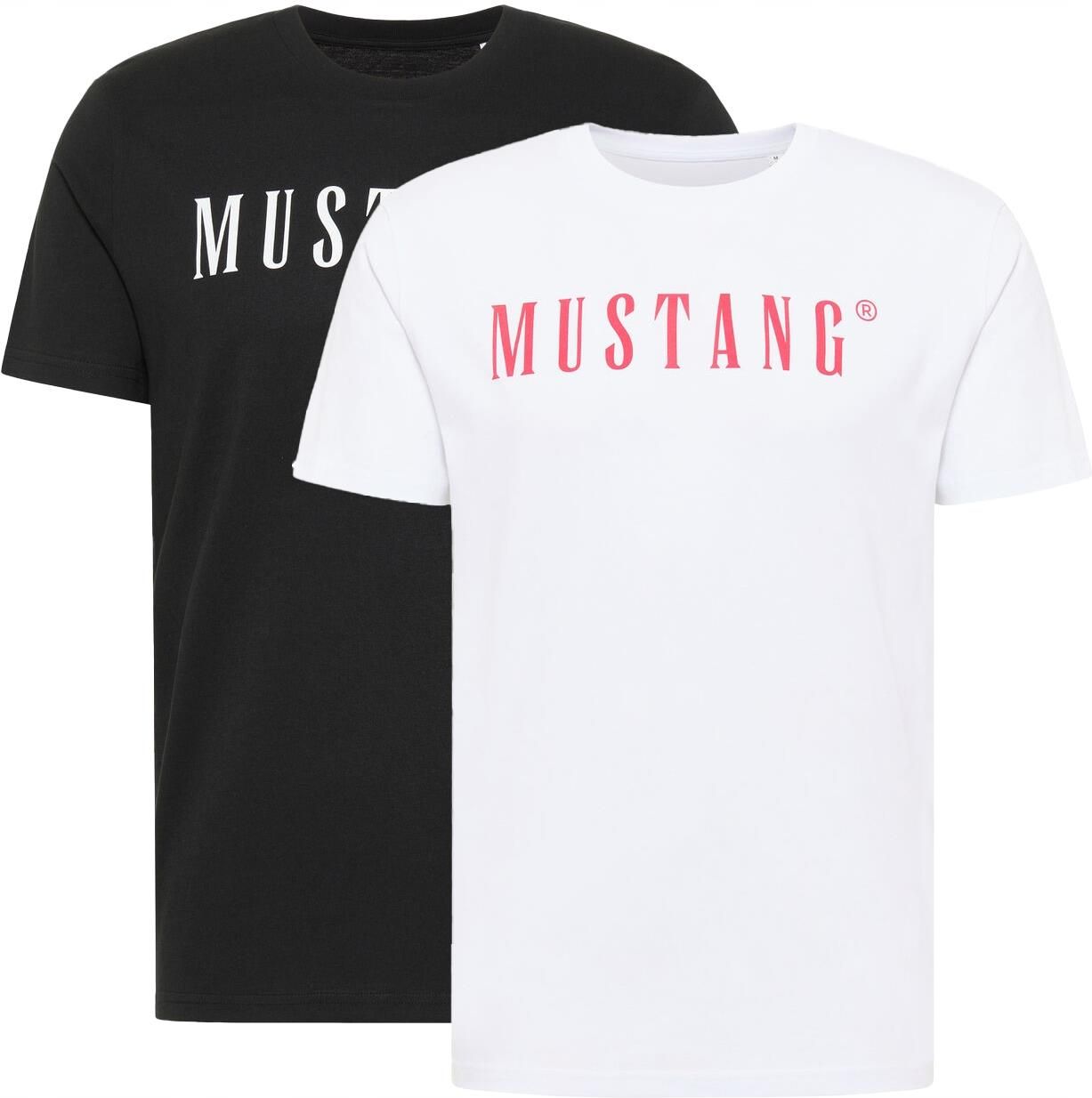 Mustang Alex 2PAK Koszulki Męski T-shirt Logo L - Ceny i opinie - Ceneo.pl