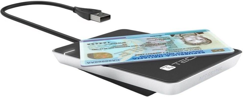 Czytnik karty Flash Techly NFC RFID 13.56 MHz na USB 2.0 (367324 ...